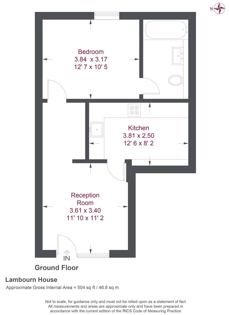 Property details for Sheen Lane, Mortlake, SW14 Per Month £1,800 p.c.m ...